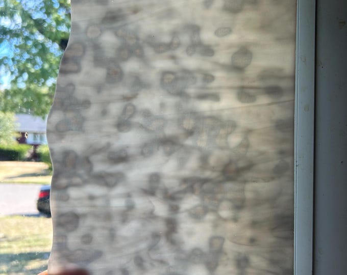 Vintage Grey Chicago Stained Glass Sheet - Etsy