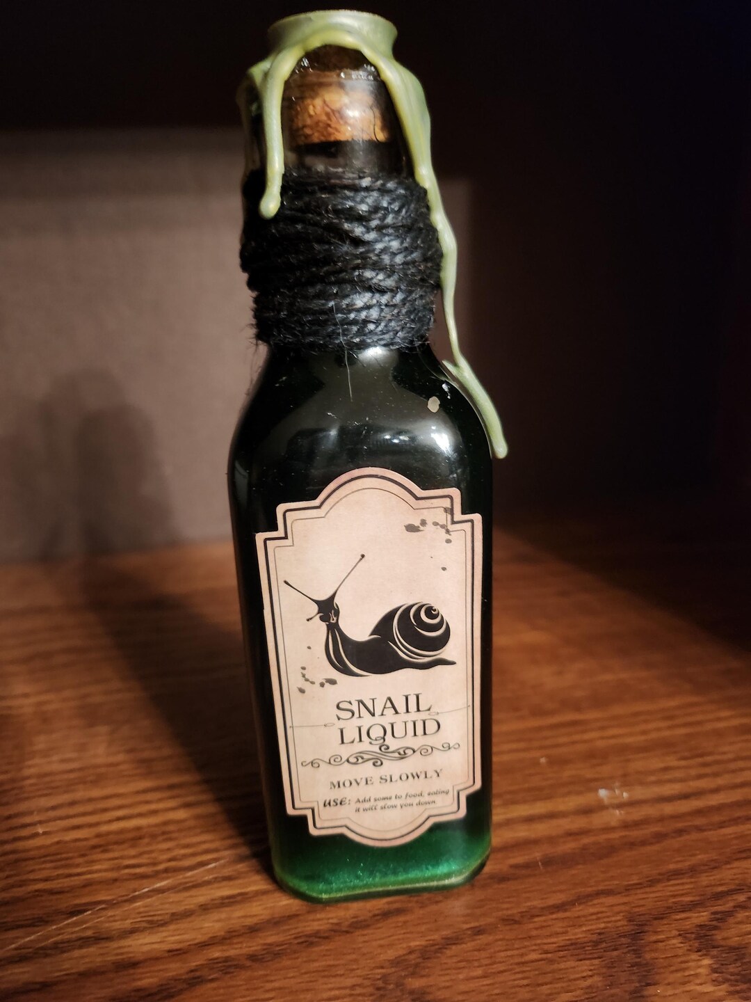 A Potion of Snail Liquid for Decor for Spooky Season or Game Nights - Etsy