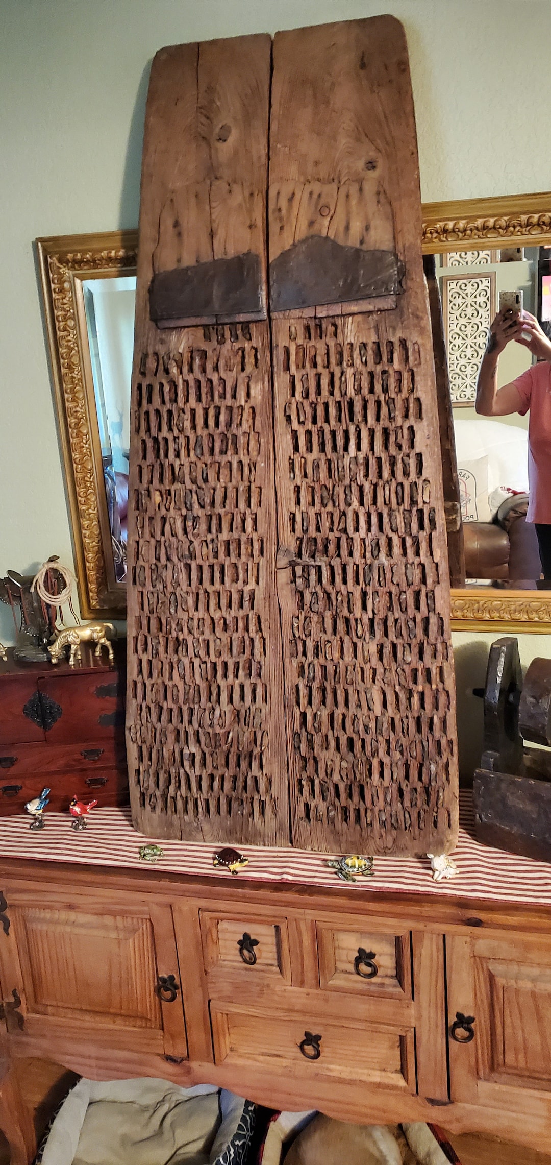 Primitive 19th Century Flax Thresher Board - Etsy