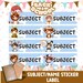 Editable Back to School Labels Personalized Name Labels Instant ...