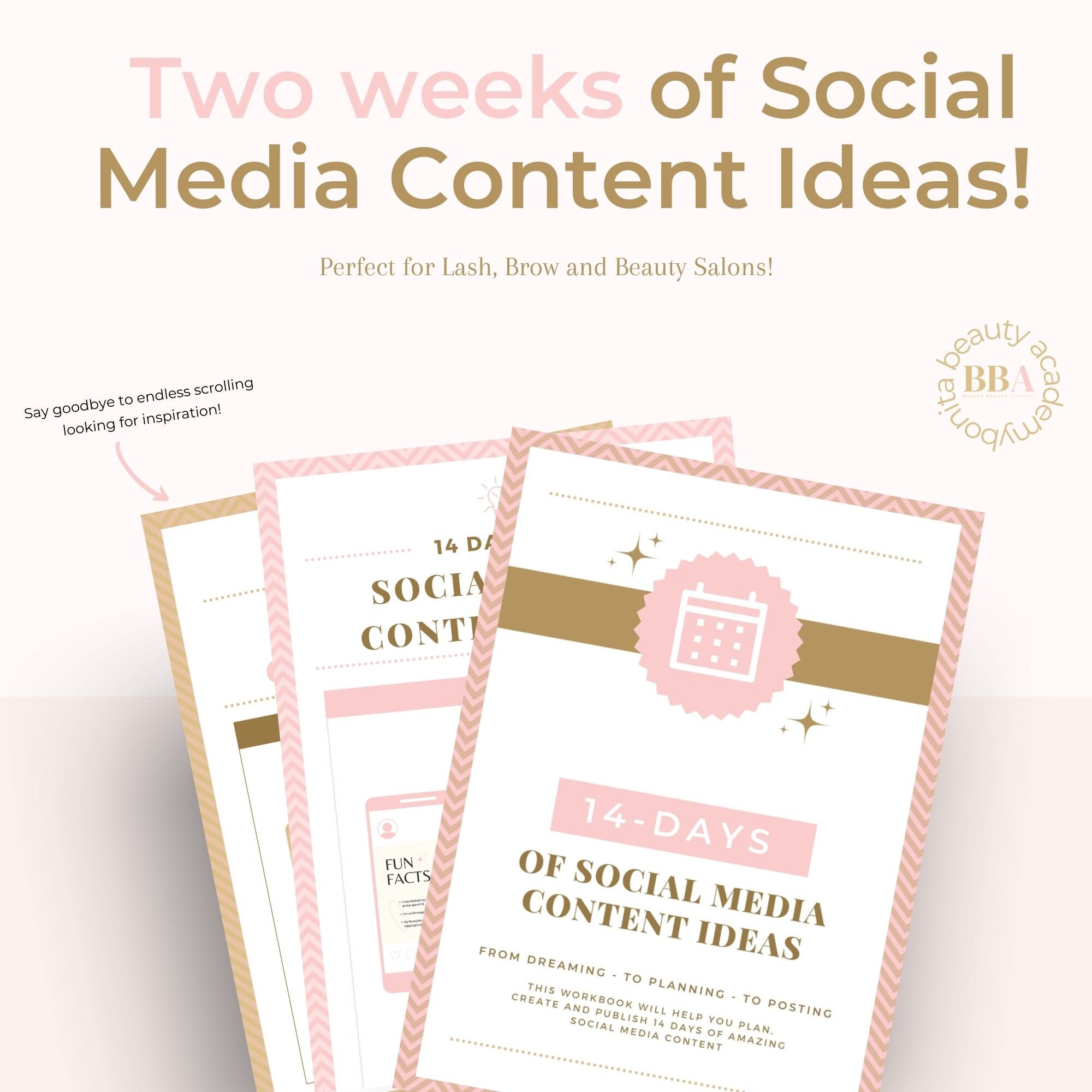 14 Days of Content Ideas for Your Beauty Salon Content Ideas, Social ...
