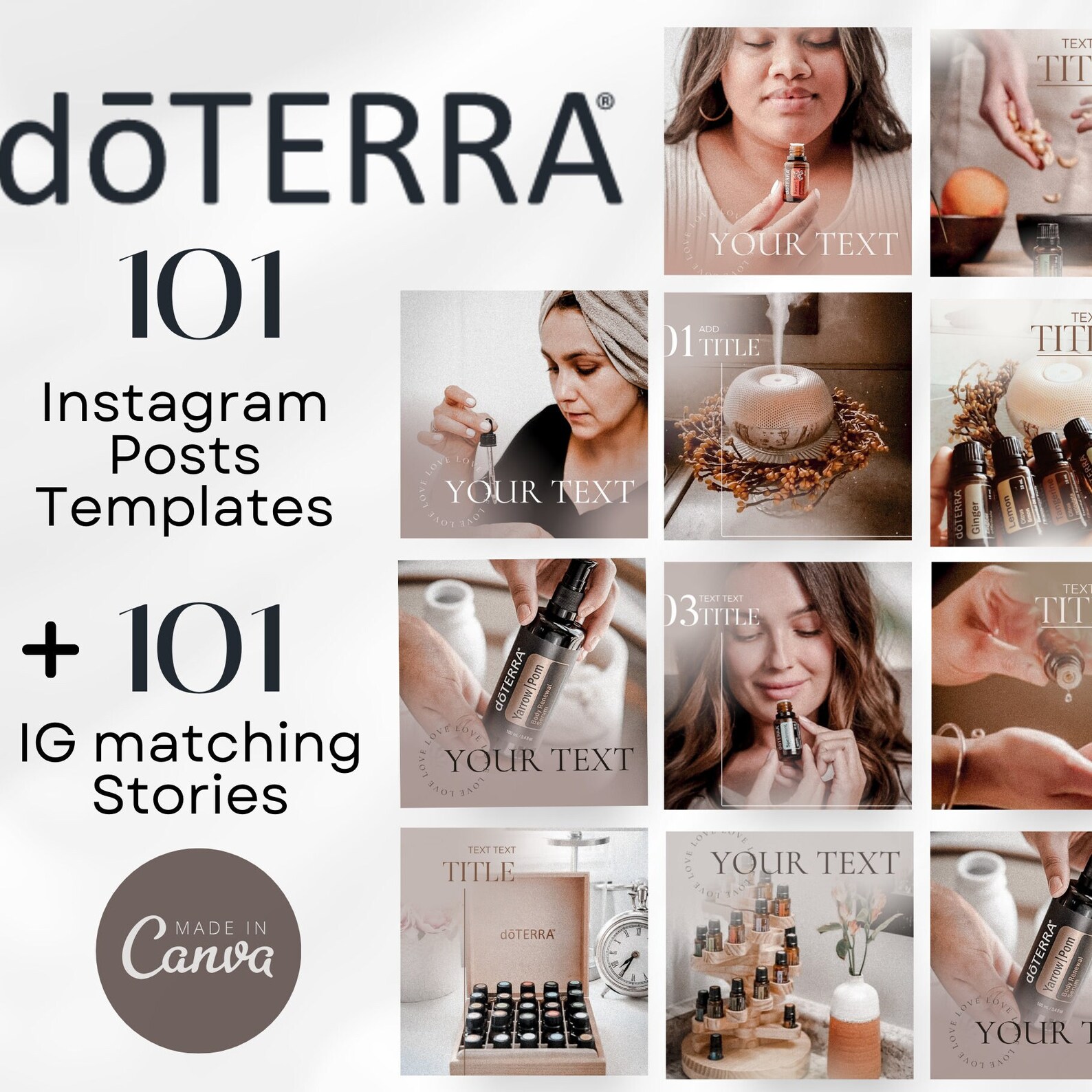 Doterra Social Media Posts Doterra Canva Templates Doterra Instagram ...