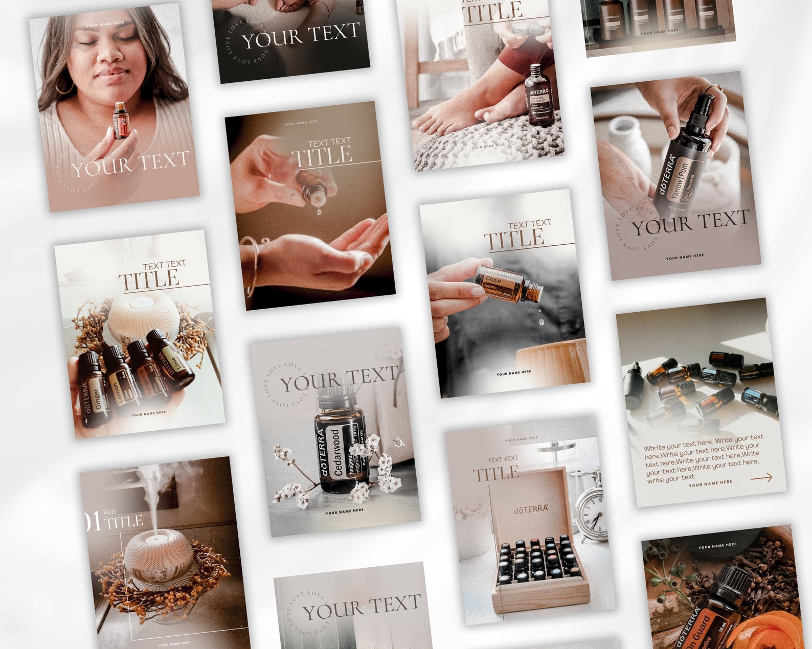 Doterra Social Media Posts Doterra Canva Templates Doterra Instagram ...