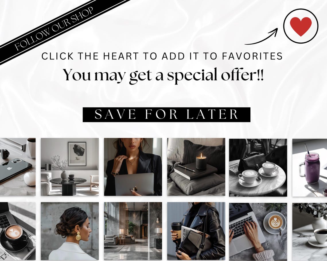 DARK AESTHETIC Photo Stock + BONUS: 50 Instagram Canva Templates ...
