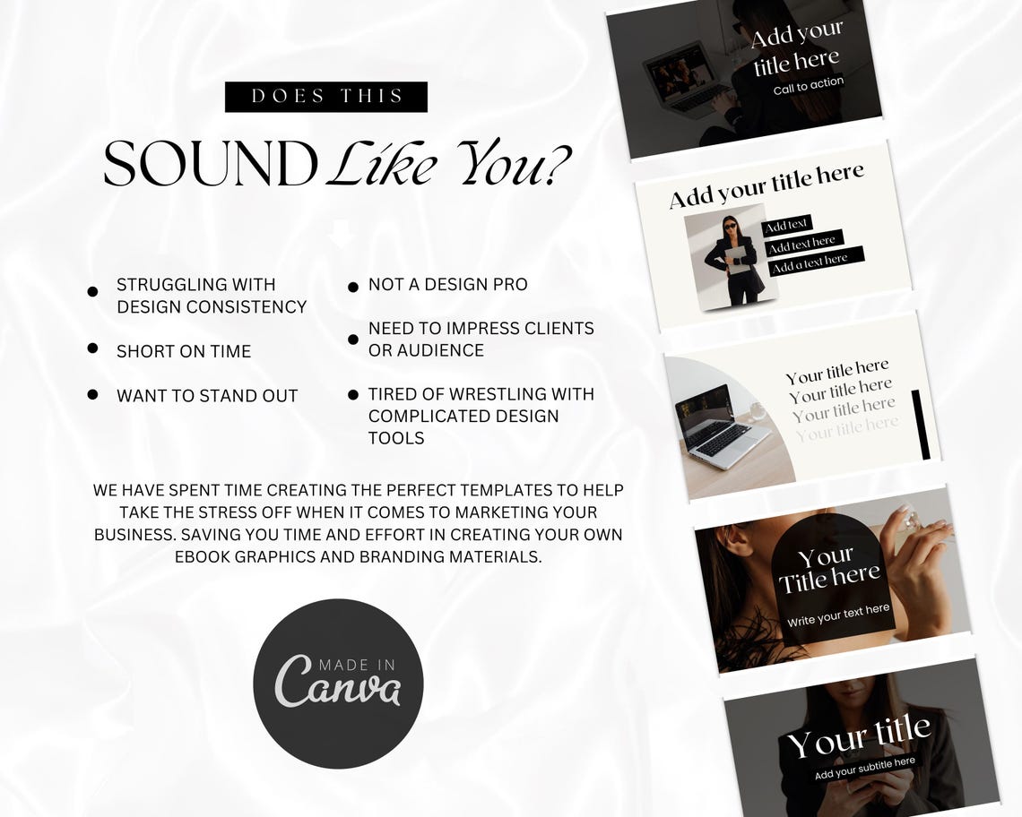 Blog Banner Canva Templates: Sleek Modern Design (digital Download) - Etsy