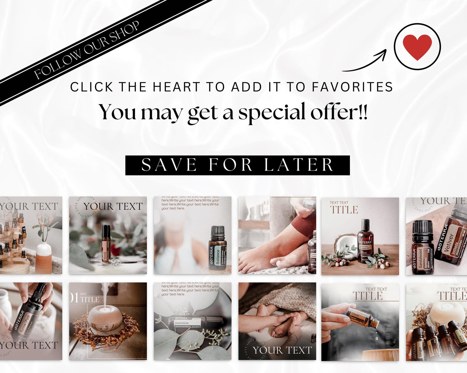 Doterra Social Media Posts Doterra Canva Templates Doterra Instagram ...