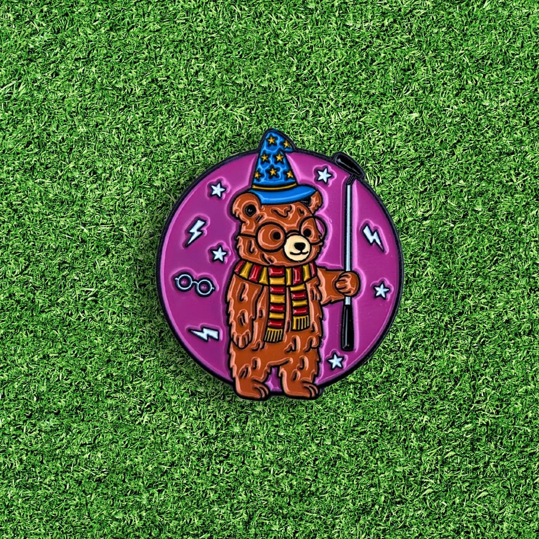 Hairy Putter Golf Ball Marker - Funny Golf Gift Accessory - Etsy