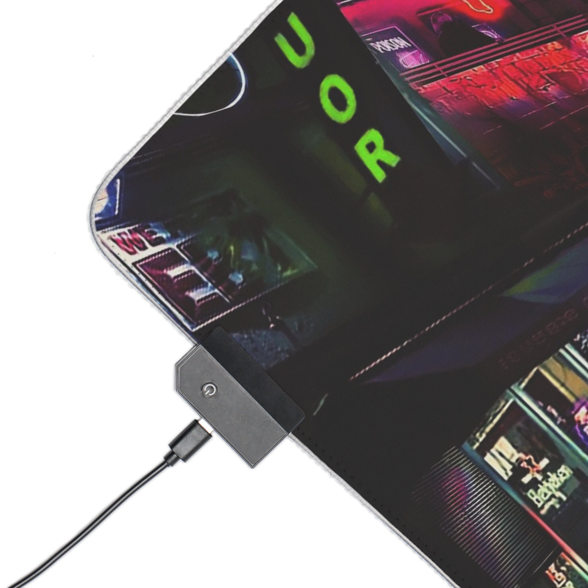 Tokyo City Lights LED Gaming Mouse Pad, LED Gaming Mouse pad sold by ...