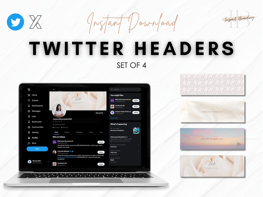 4 Inspirational Twitter Header | Simple & Inspirational Quote Design ...