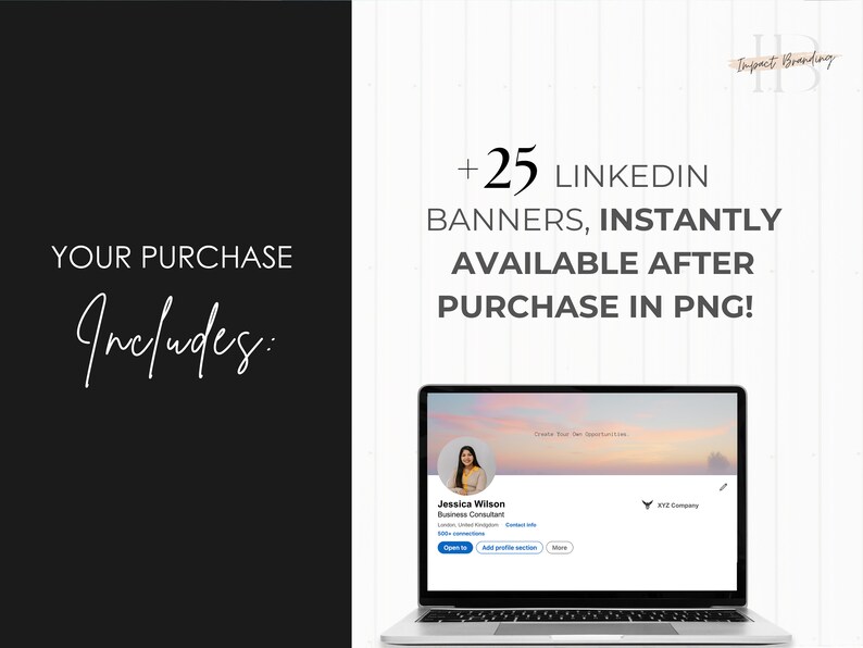 Linkedin Banner Mega Bundle: 25+ Stylish Designs | Linkedin ...