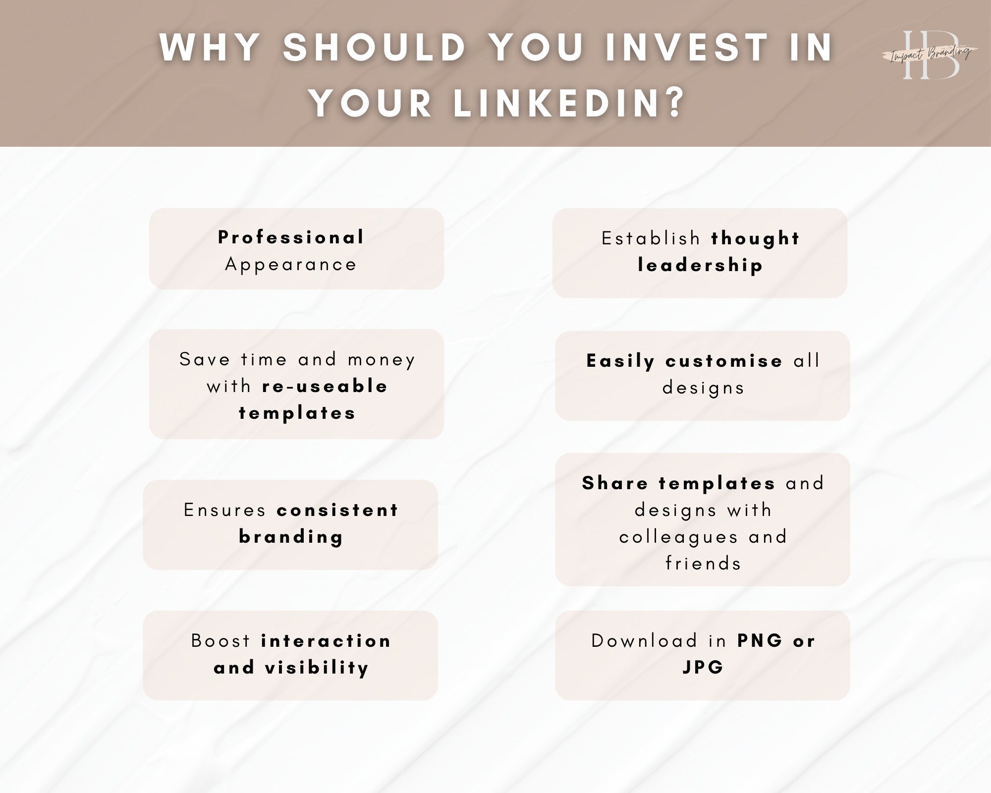 4 Linkedin Banners | Personal Brand | Clean & Modern | Linkedin ...