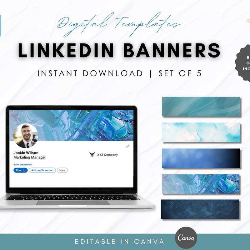 Linkedin Banners - Etsy