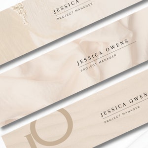 Beige Linkedin Banner Templates | Professional Profile Design (PDF) - Etsy