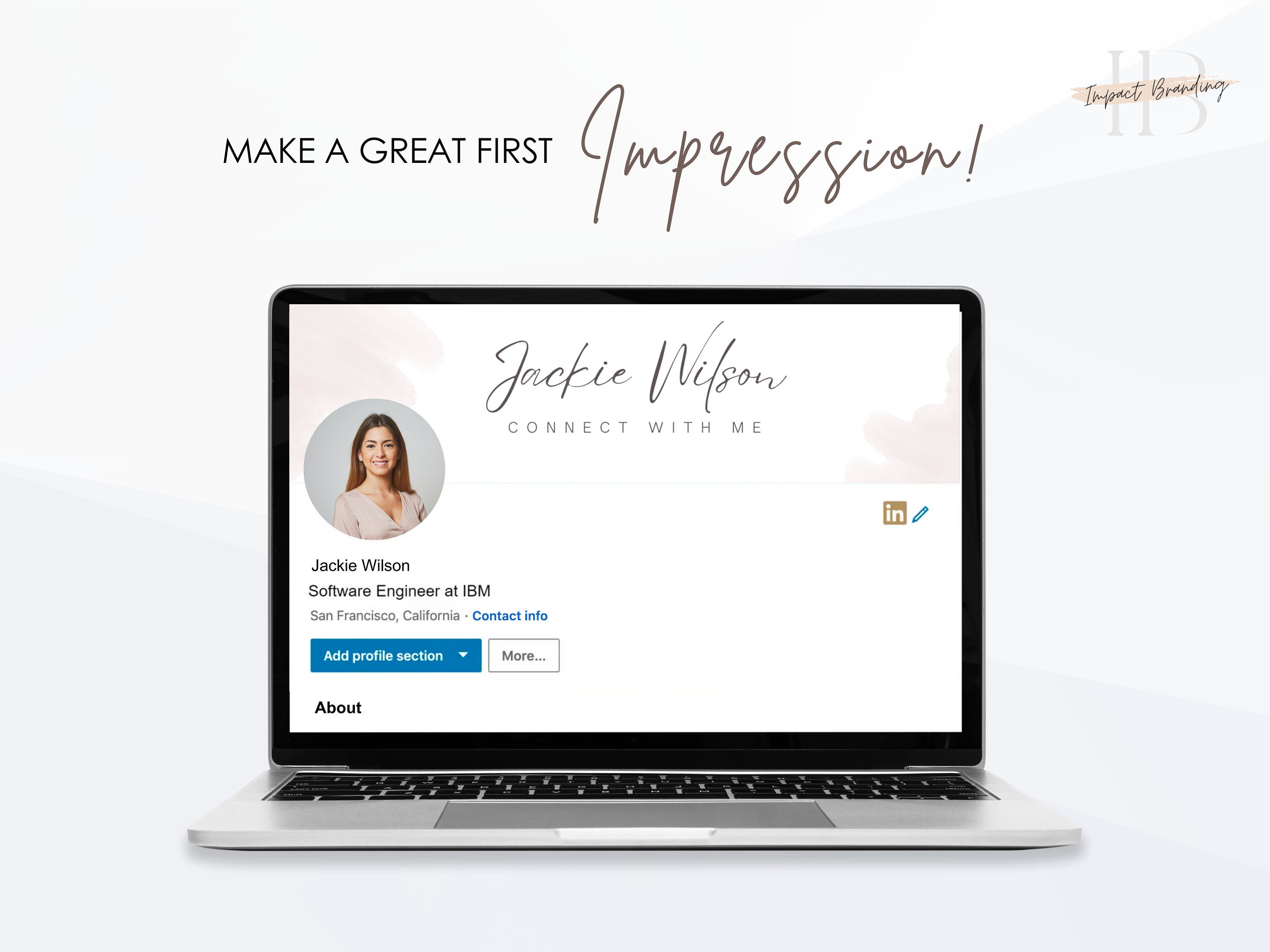 Floral Linkedin Banner Templates | Professional Branding (digital ...