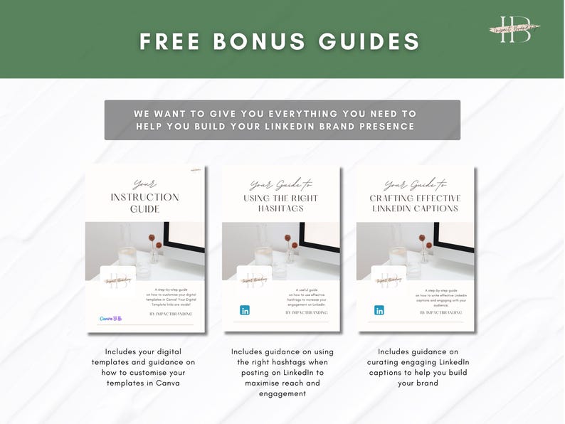 8 Professional Linkedin Banners | Green Modern Style | for Businesses ...