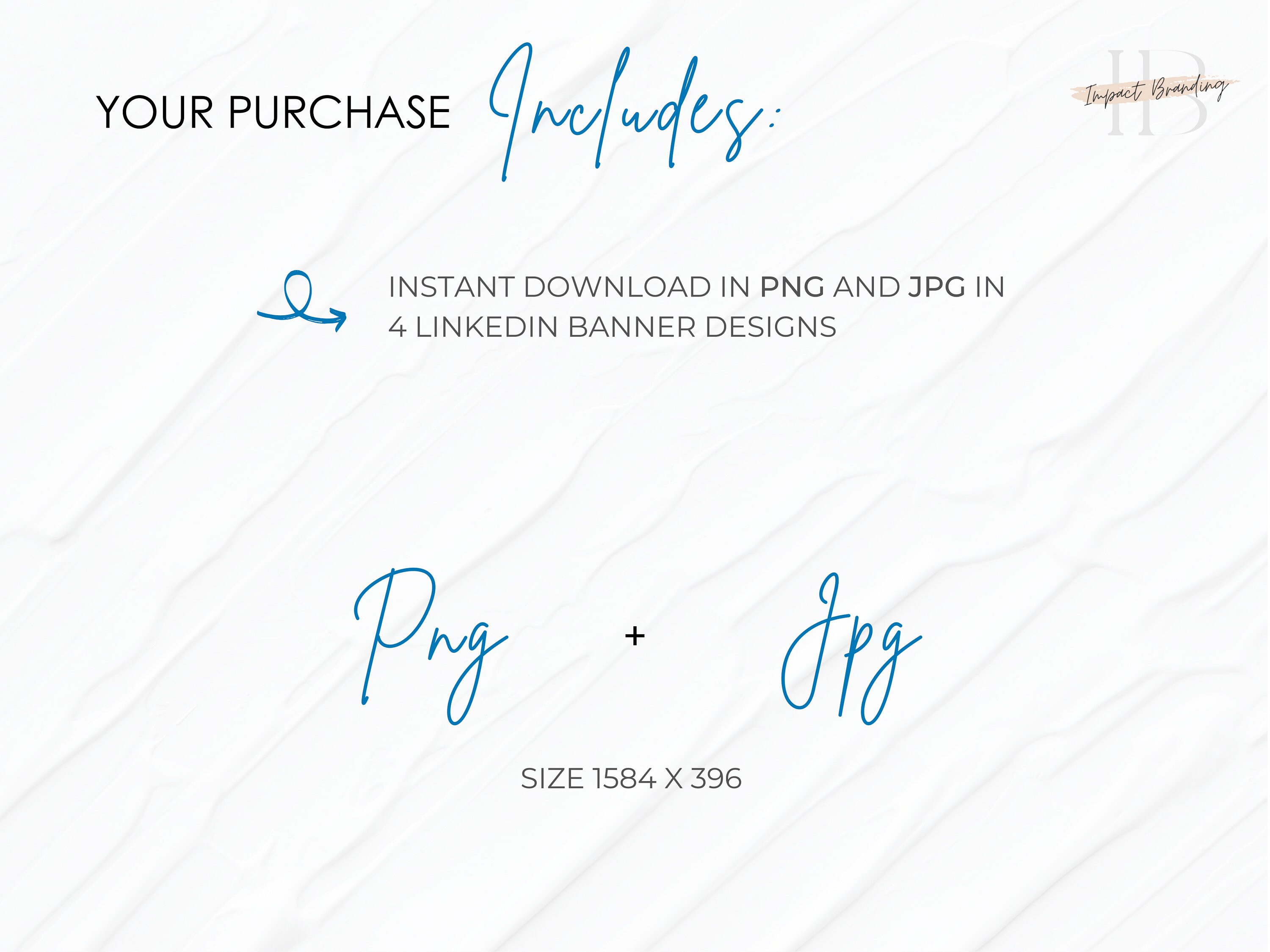 4 Linkedin Banners | Blue & Green Data Themed Designs | Instant ...