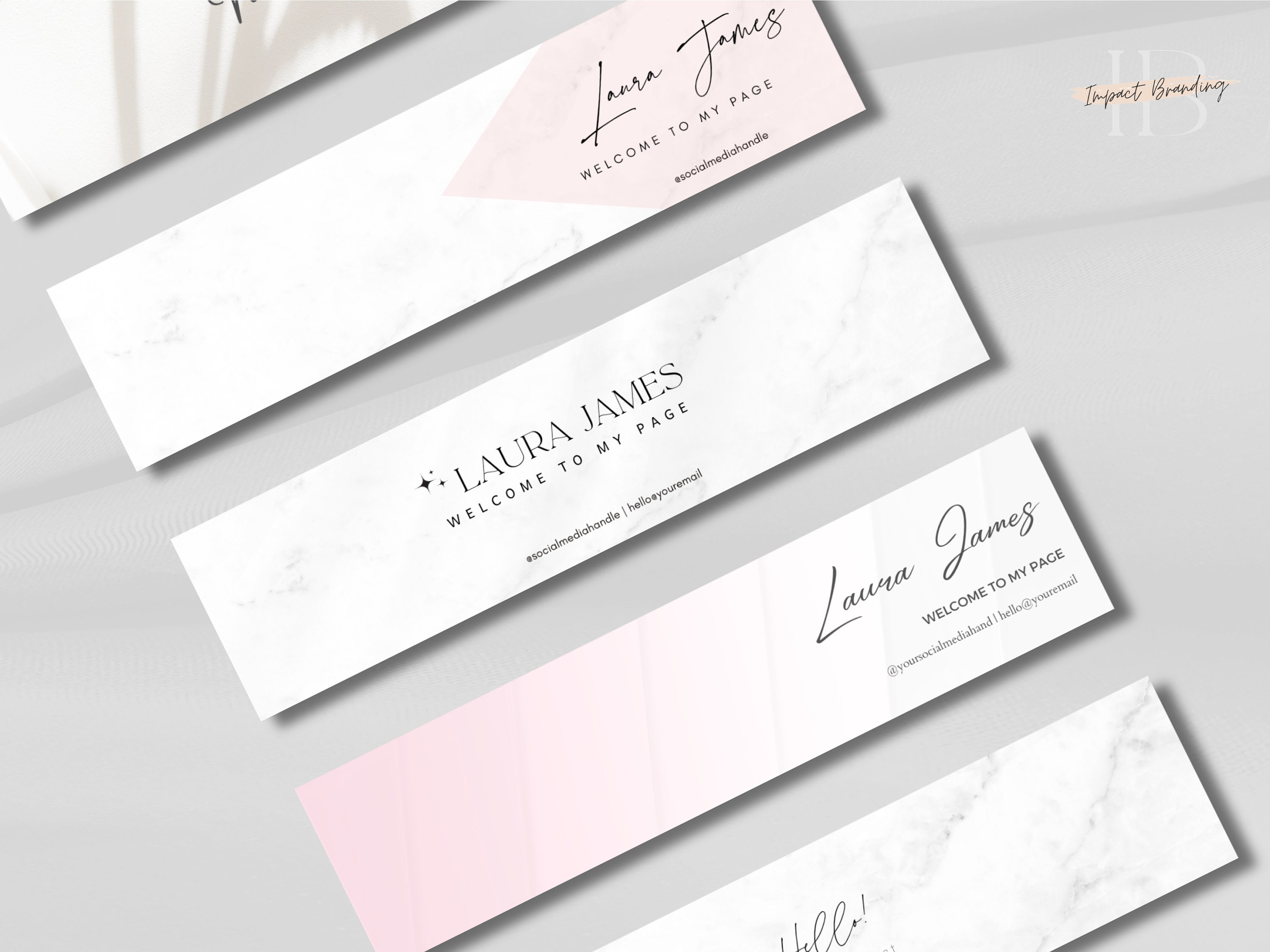 Customisable Banners for ALL Social Media Platforms | Banner Template ...