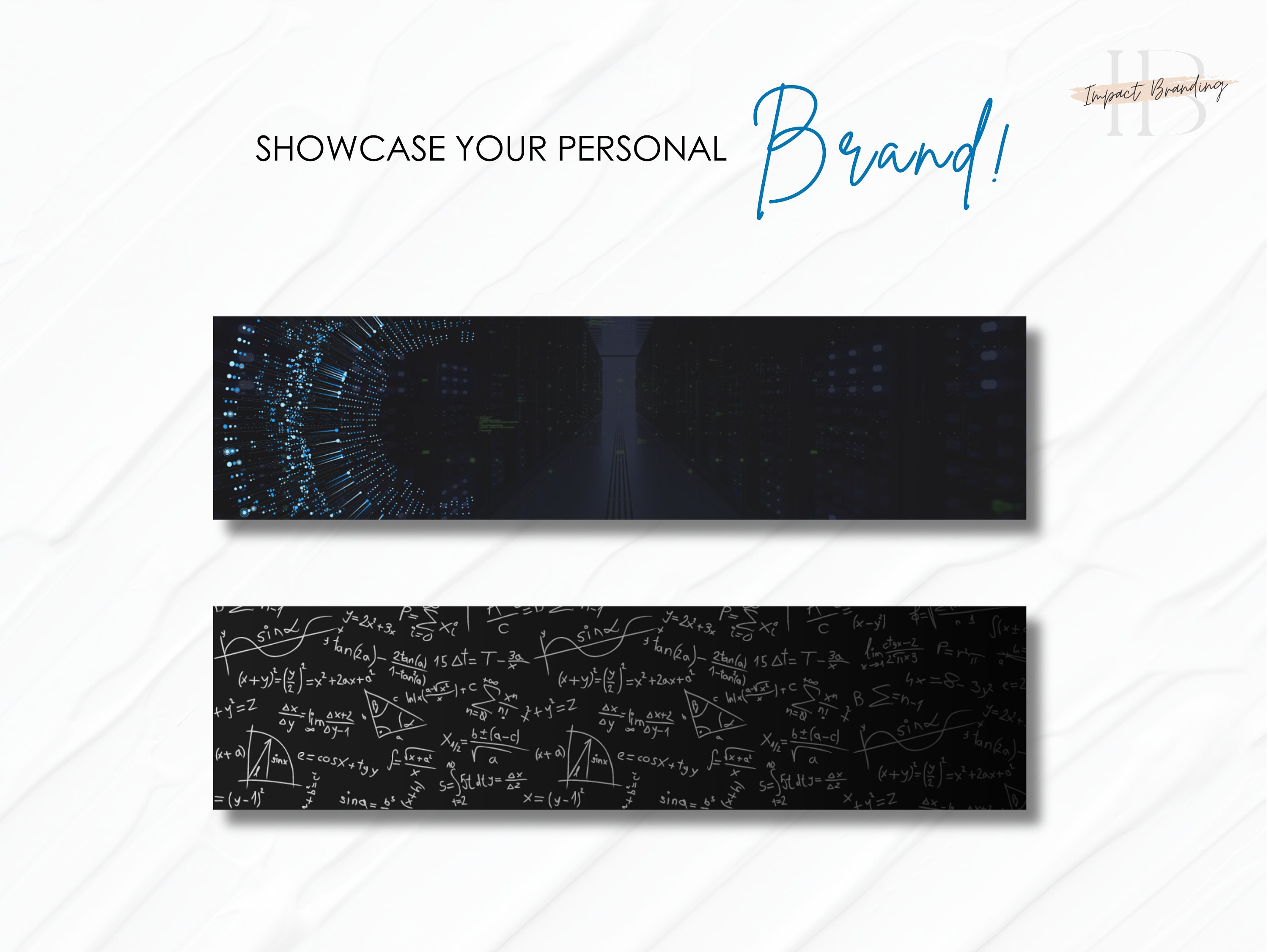 4 Linkedin Banner Templates | Data & Technology Style | Showcase Your ...