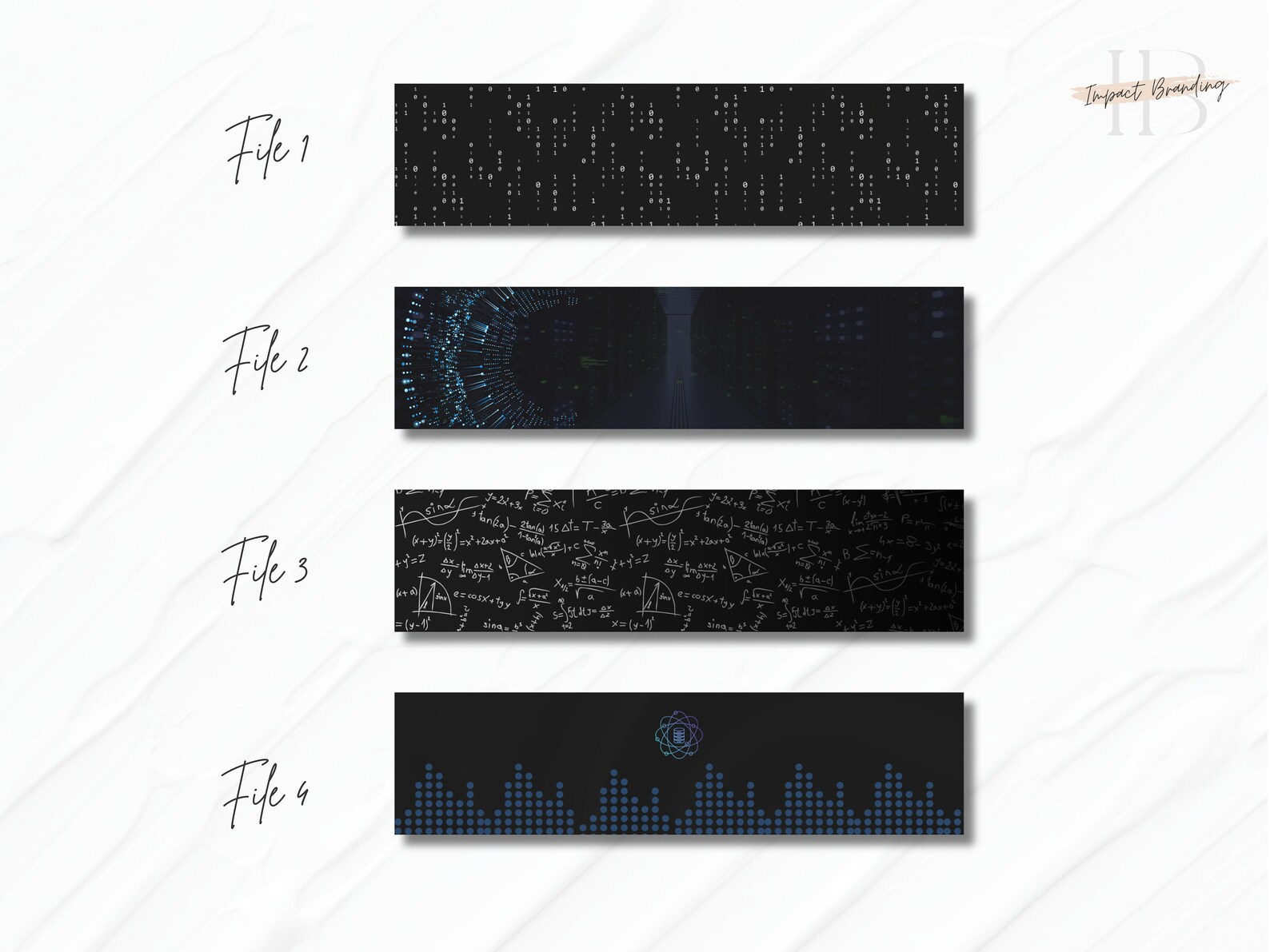 Data & Technology Linkedin Banner Templates | Personal Branding ...