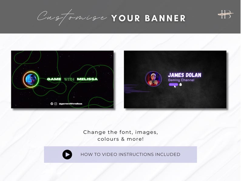 8 Youtube Banner Templates | Gaming Colourful Banner Style | Youtube ...