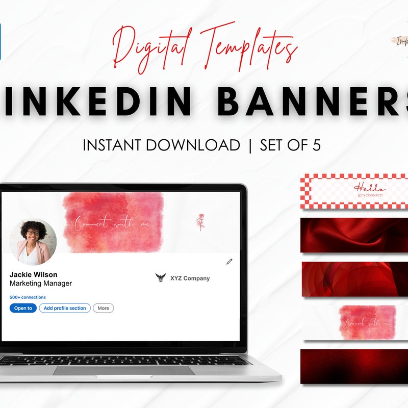 Project Manager Linkedin Banner - Etsy