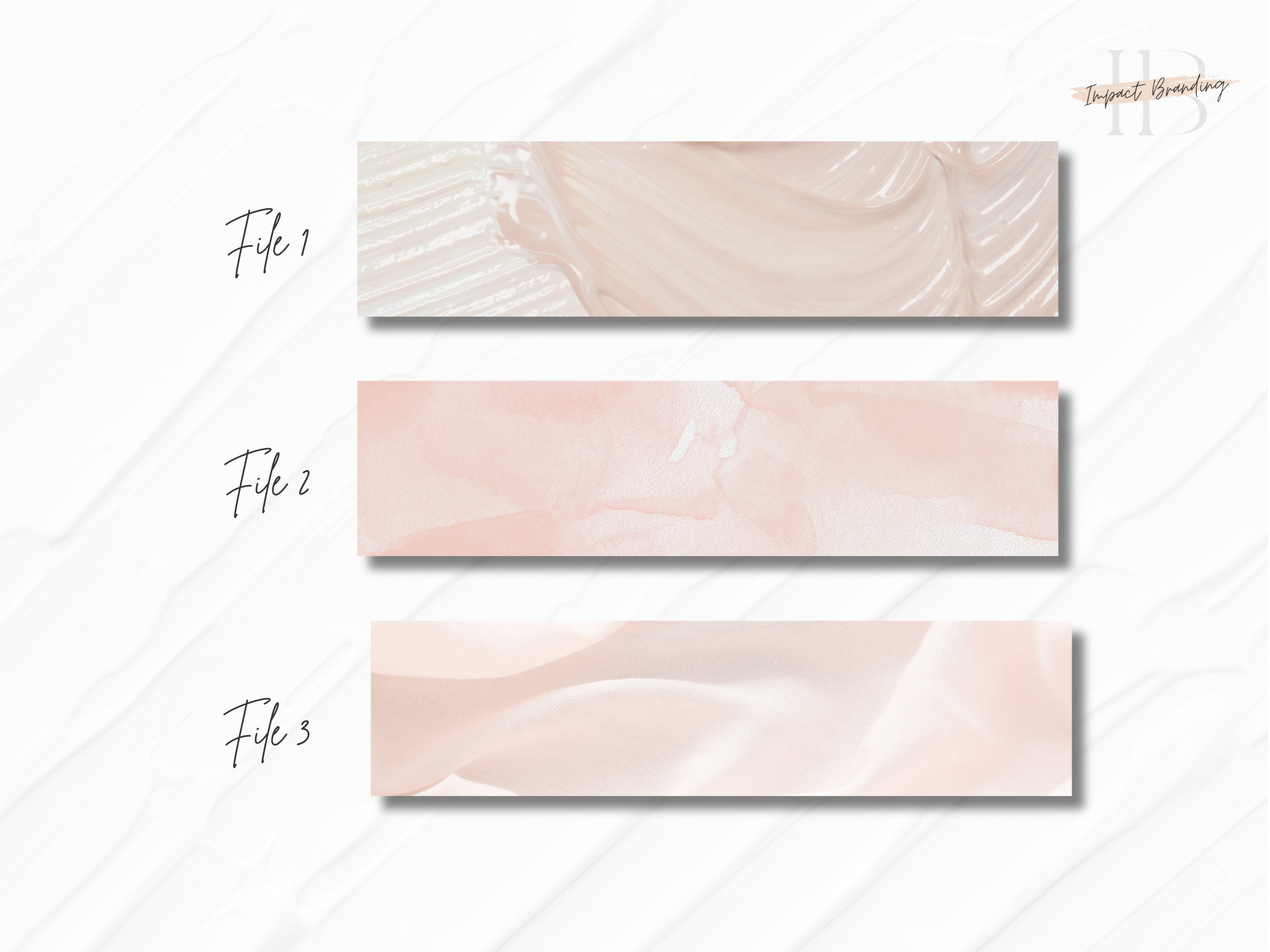 4 Linkedin Banners | Showcase Your Personal Brand | Soft Pink ...