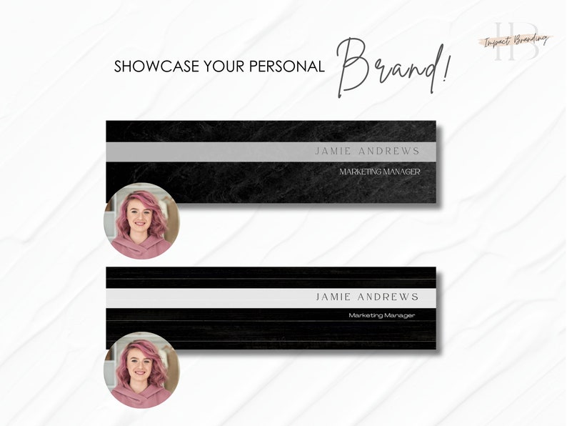 Modern Linkedin Banner Templates | Dark Striped Design (digital ...