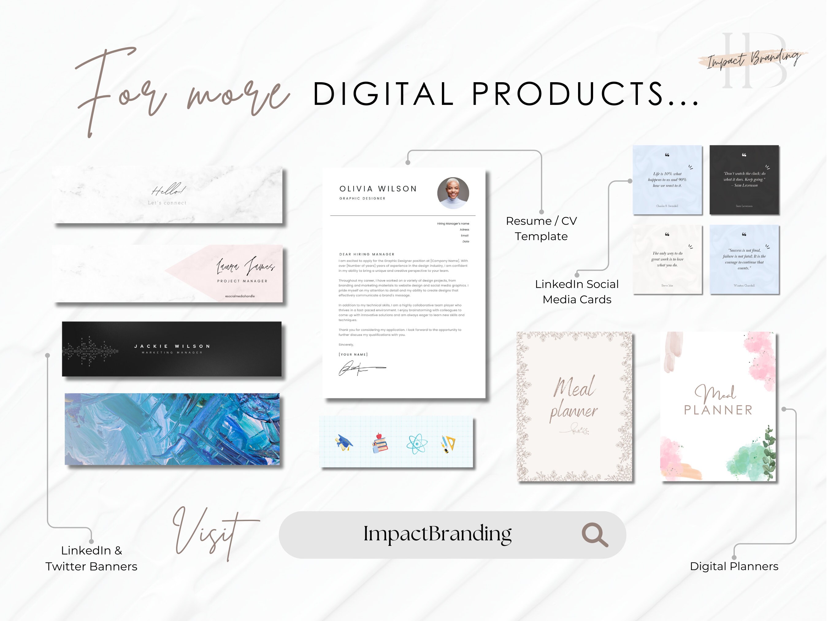 Linkedin Banner Mega Bundle: 25+ Stylish Designs | Linkedin ...