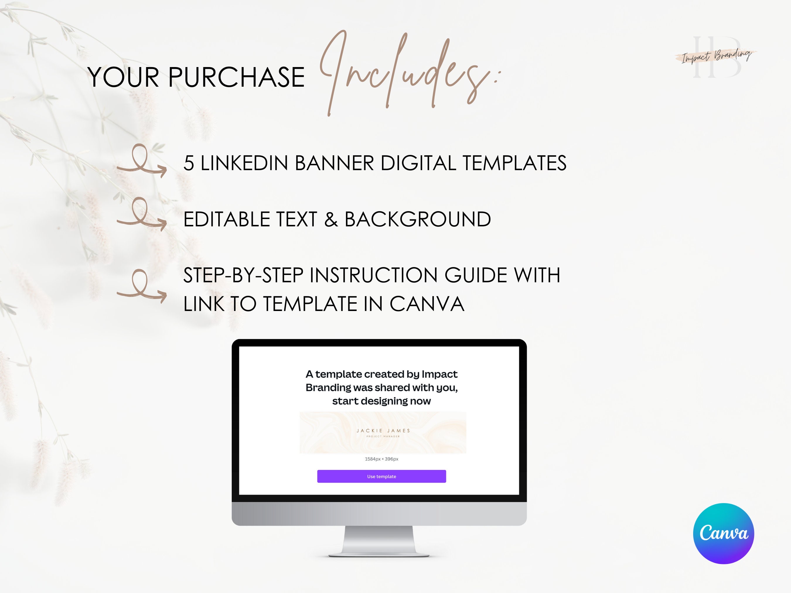 5 Linkedin Banners | Beige Minimal Style | Linkedin Background ...