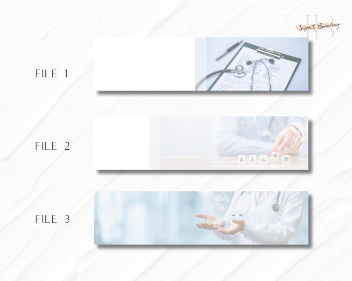 3 Linkedin Banners | for Healthcare Professional, Medicine, Doctors ...