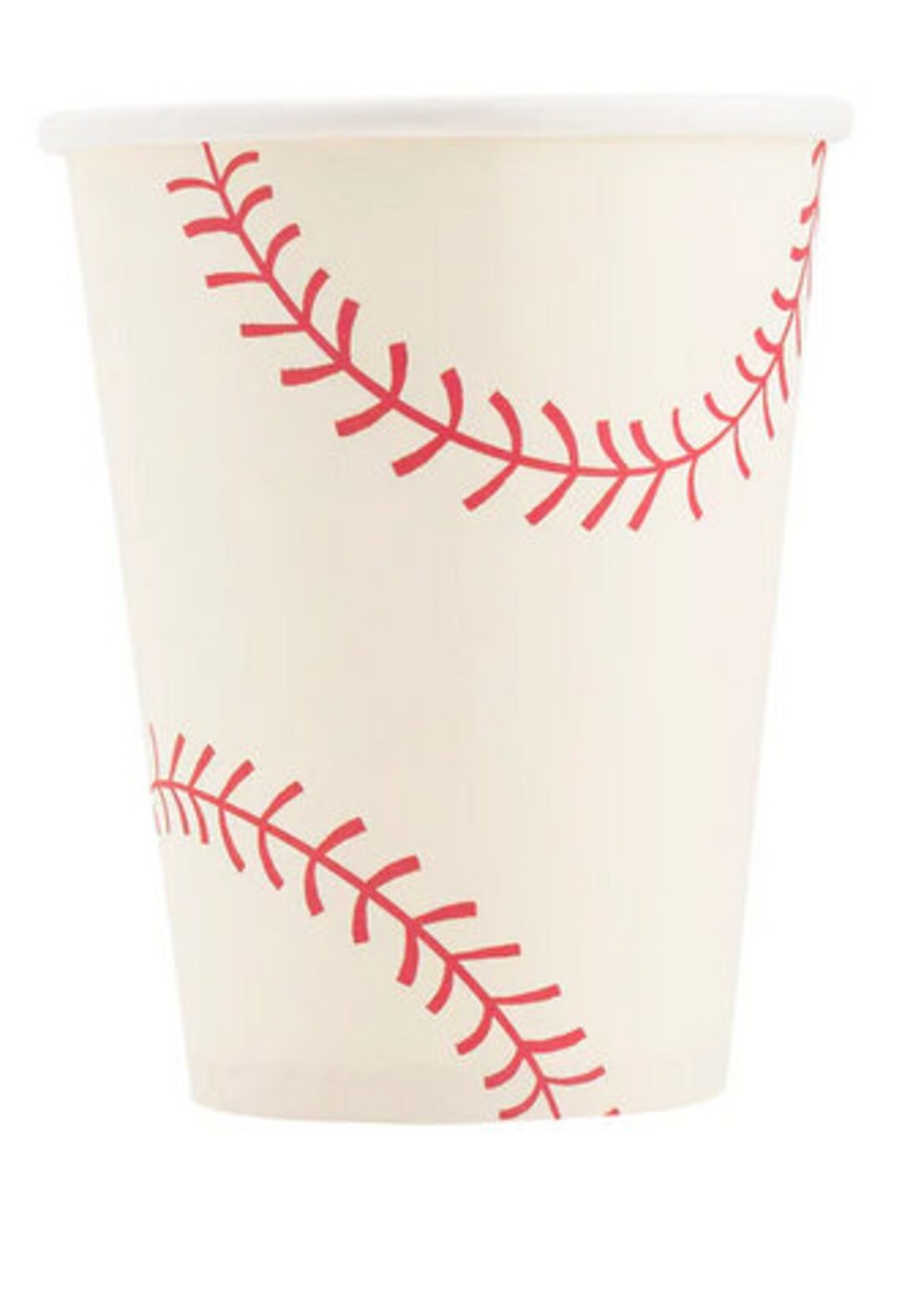Baseball Paper Cups 12oz 8ct Baseball Party Rookie Year Birthday Party ...