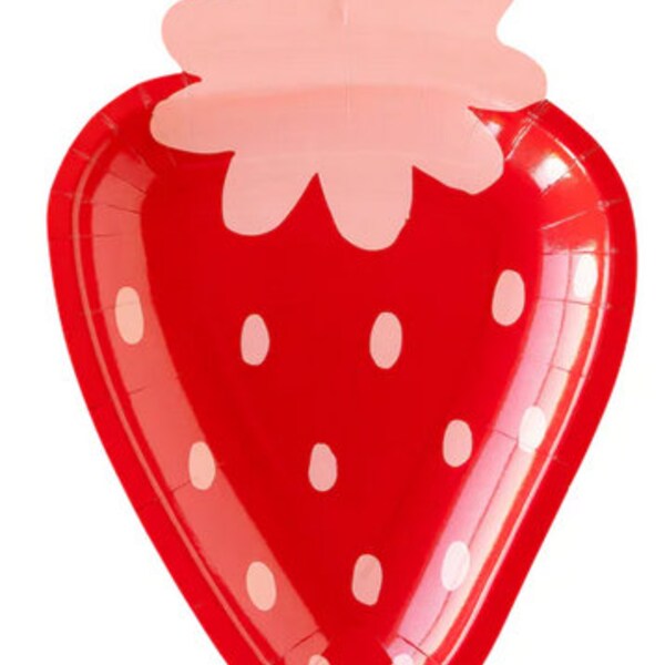 Strawberry Plates - Etsy