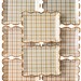 Plaid Square Paper Plate Thanksgiving Plate Thanksgiving Tableware ...