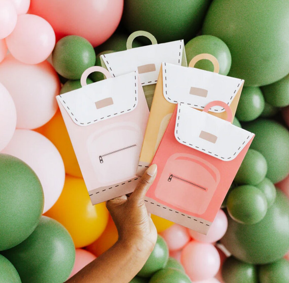 Backpack Treat Bags Back to School First Day of School Back to School ...