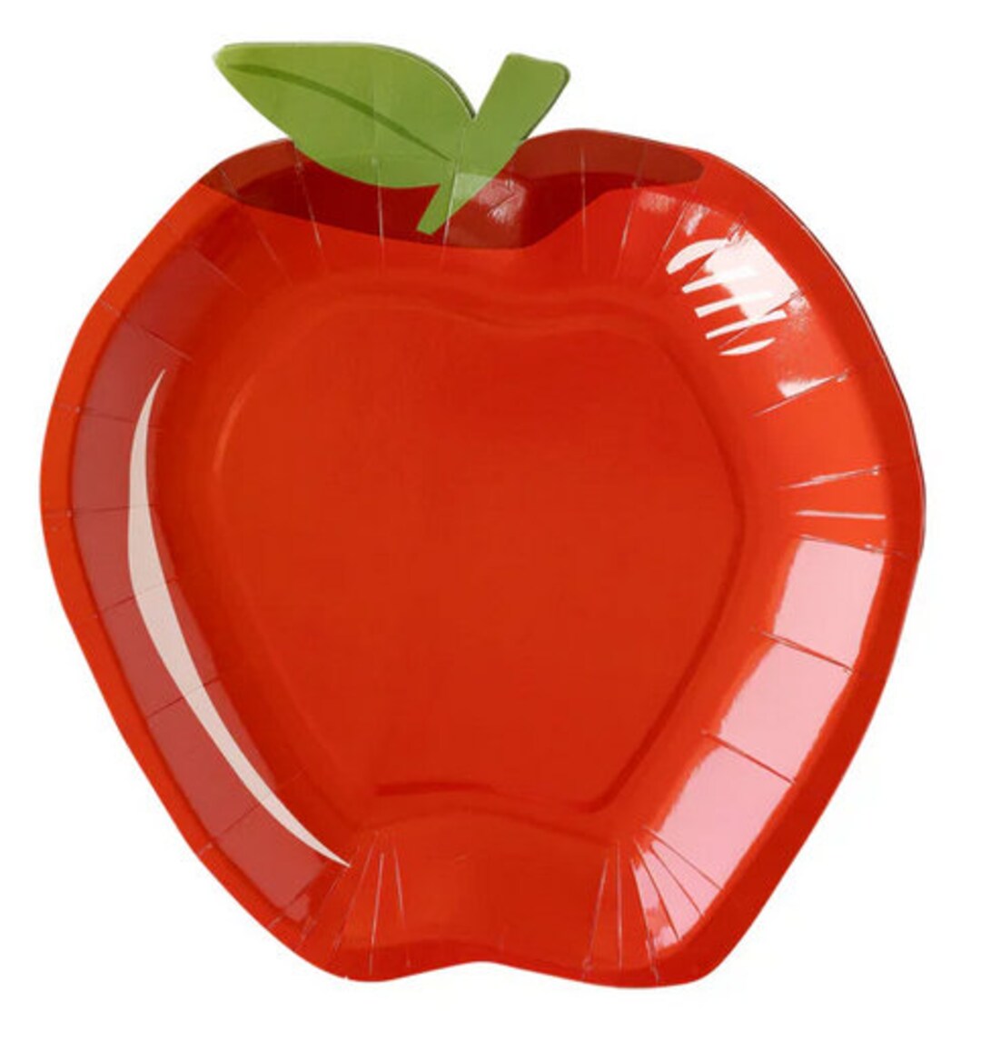 Apple Shaped Paper Plate Back to School Bash Back to School First Day ...
