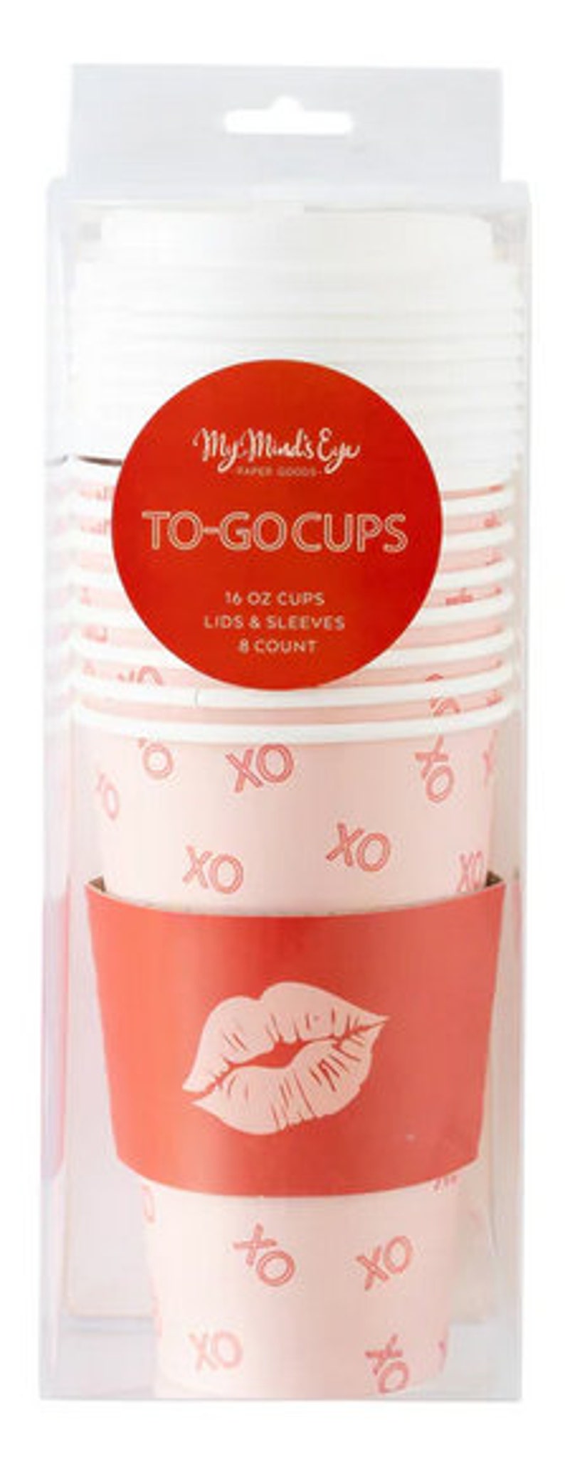 Valentine Lips to Go Cups Valentine's Day Hot Cocoa Bar Coffee to Go ...
