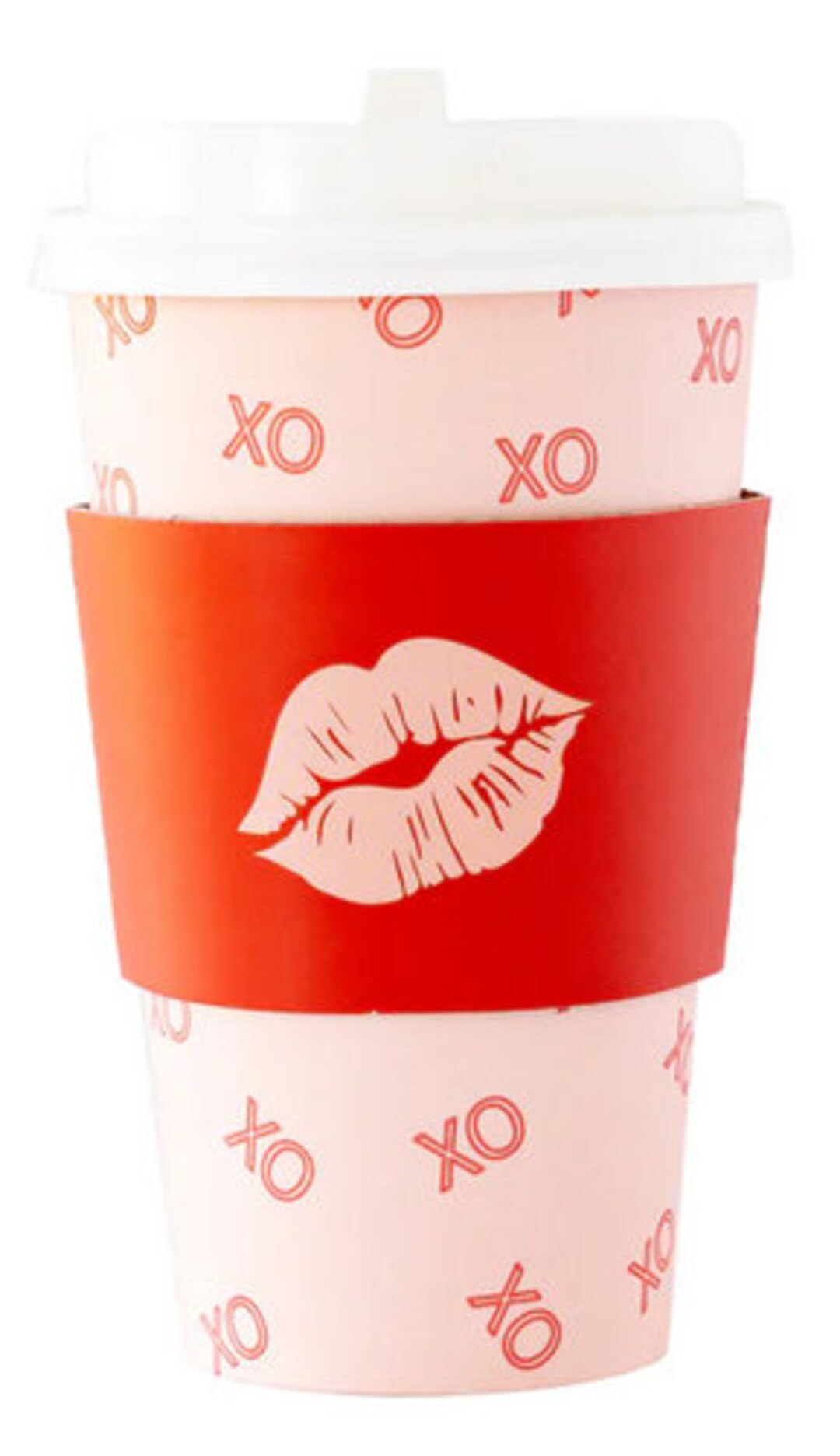 Valentine Lips to Go Cups Valentine's Day Hot Cocoa Bar Coffee to Go ...