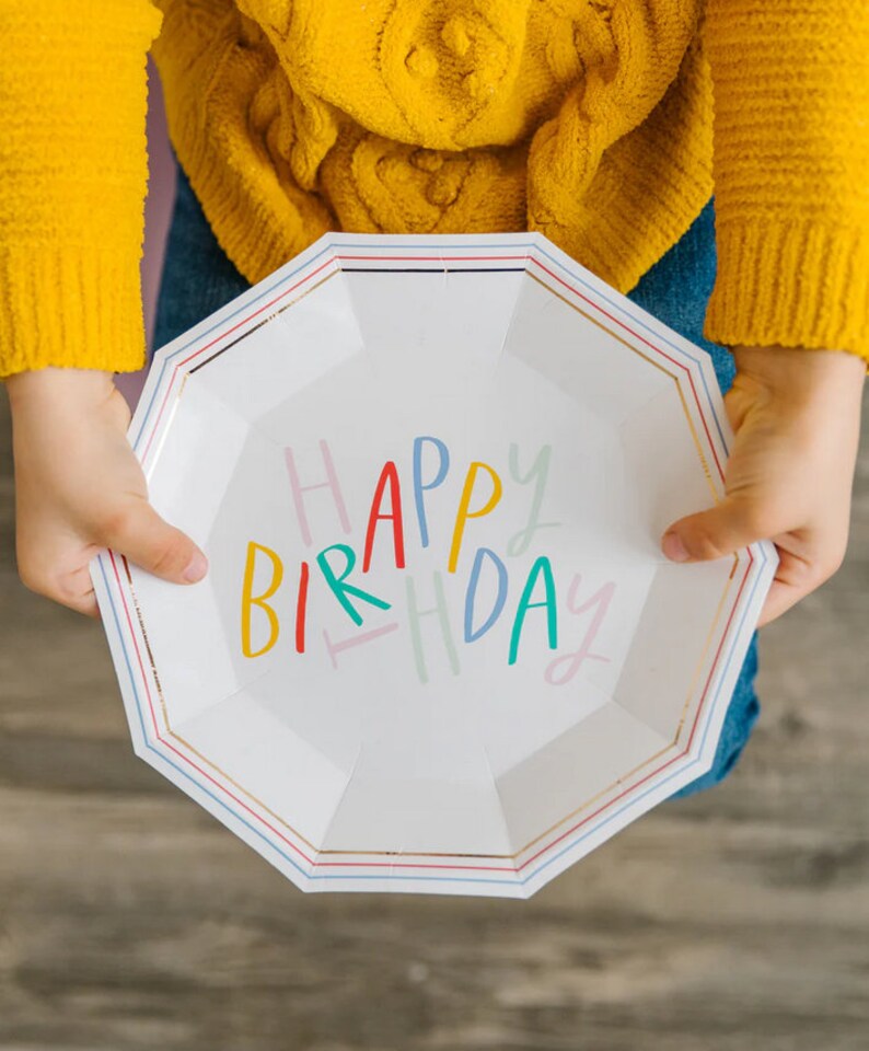 OUI Happy Birthday Banner, Happy Birthday, Bright Birthday Banner ...