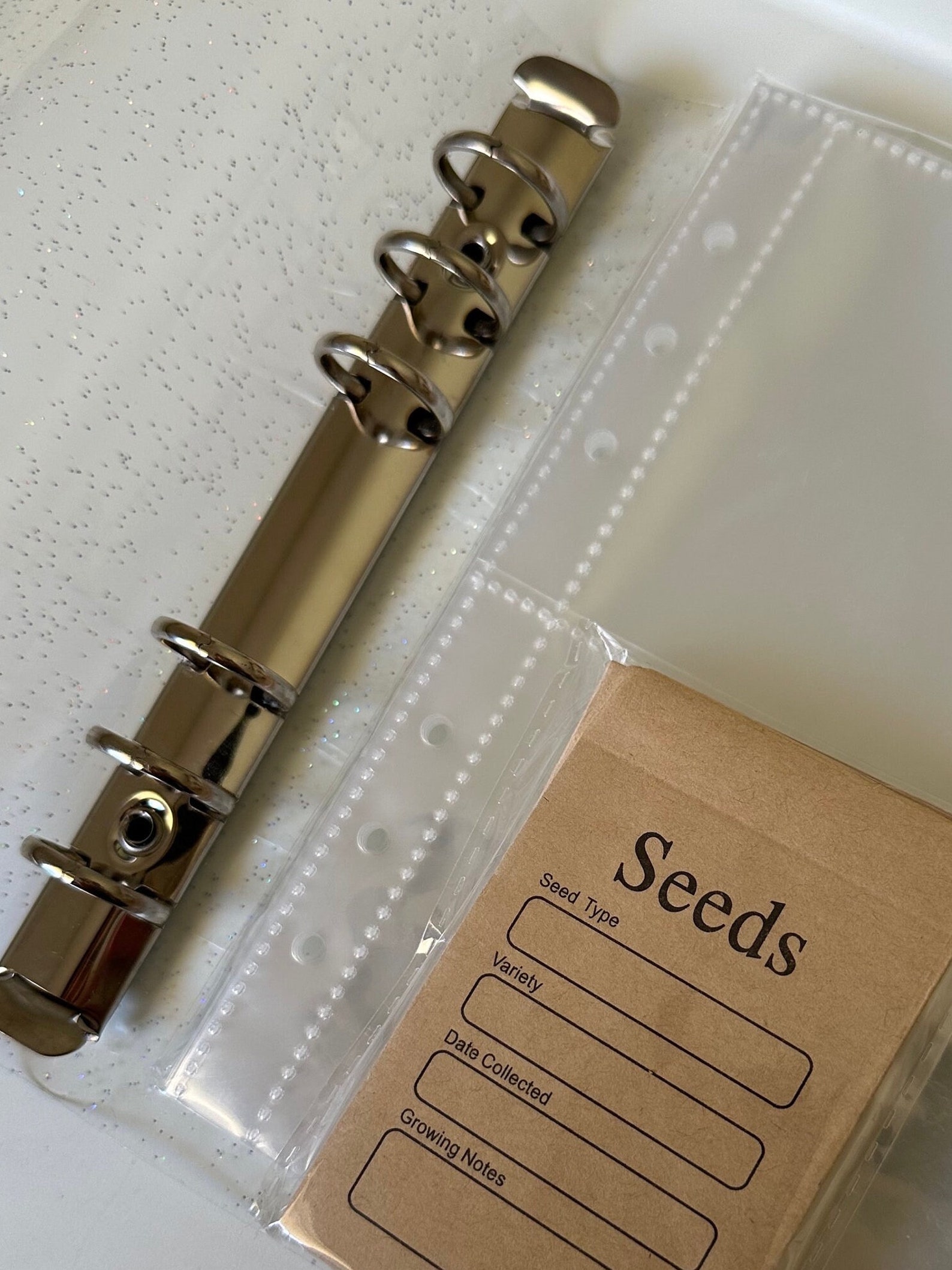 Seed Storage Binder/book Organizer - Etsy