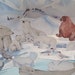 Build the Arctic Habitat, Printable Diorama, DIY Kids Polar Bear Paper ...
