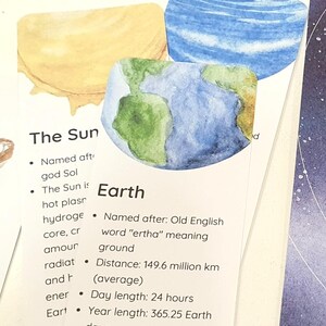 Solar System Activity Pack, Space Unit Study, Solar System Model and ...