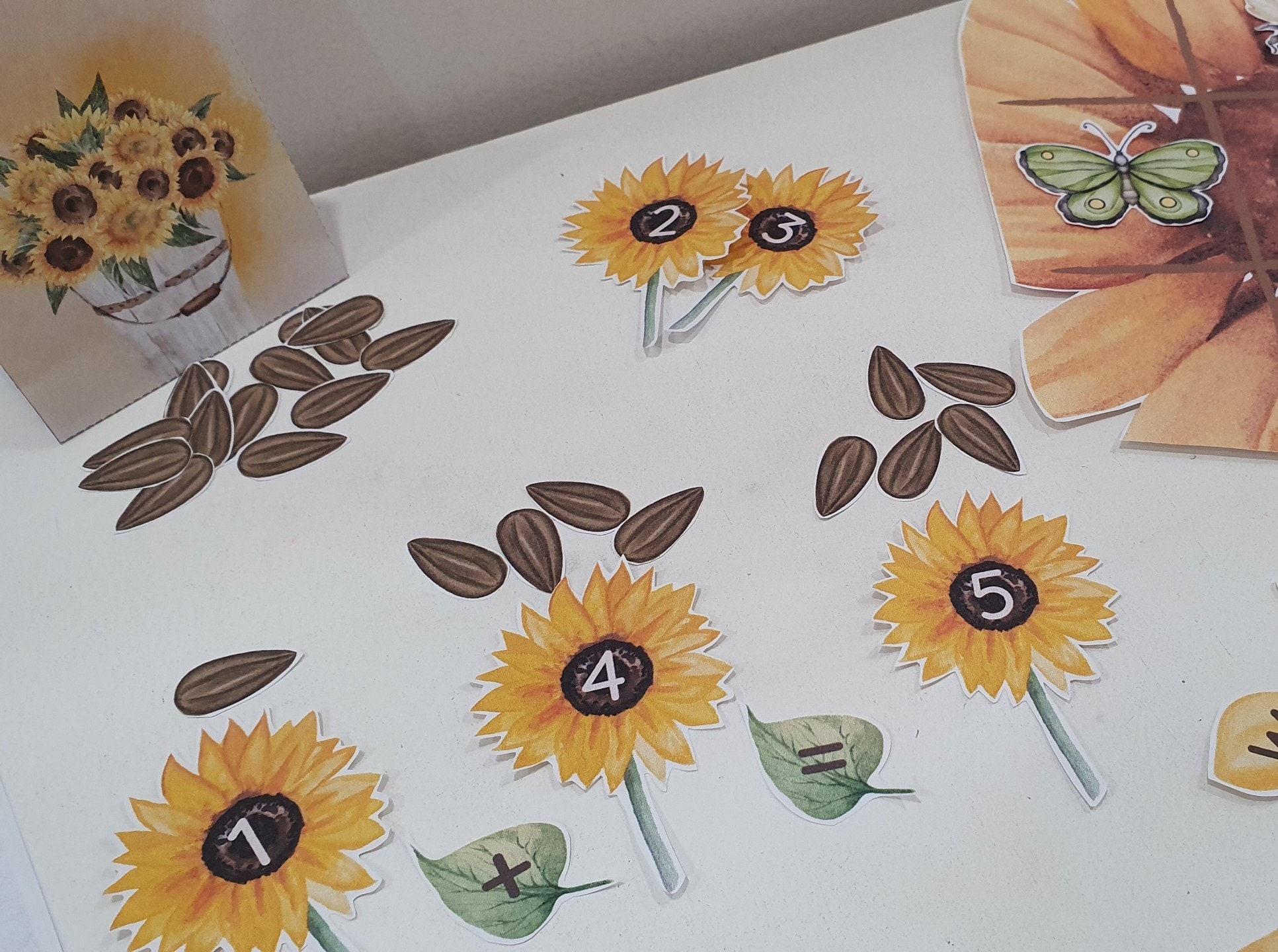 Sunflower Activity Pack, Sunflower Unit, Sunflower Morning Basket ...