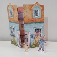 Printable Paper Cat House & Dolls: DIY Kids Activity (digital Download ...