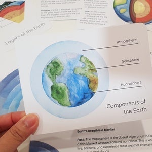 Earth and Atmosphere Structure Activity Pack, Preschool Worksheet ...