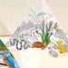 Pond Habitat Coloring Triorama, Wetland Scene, DIY Kids Habitat Crafts ...