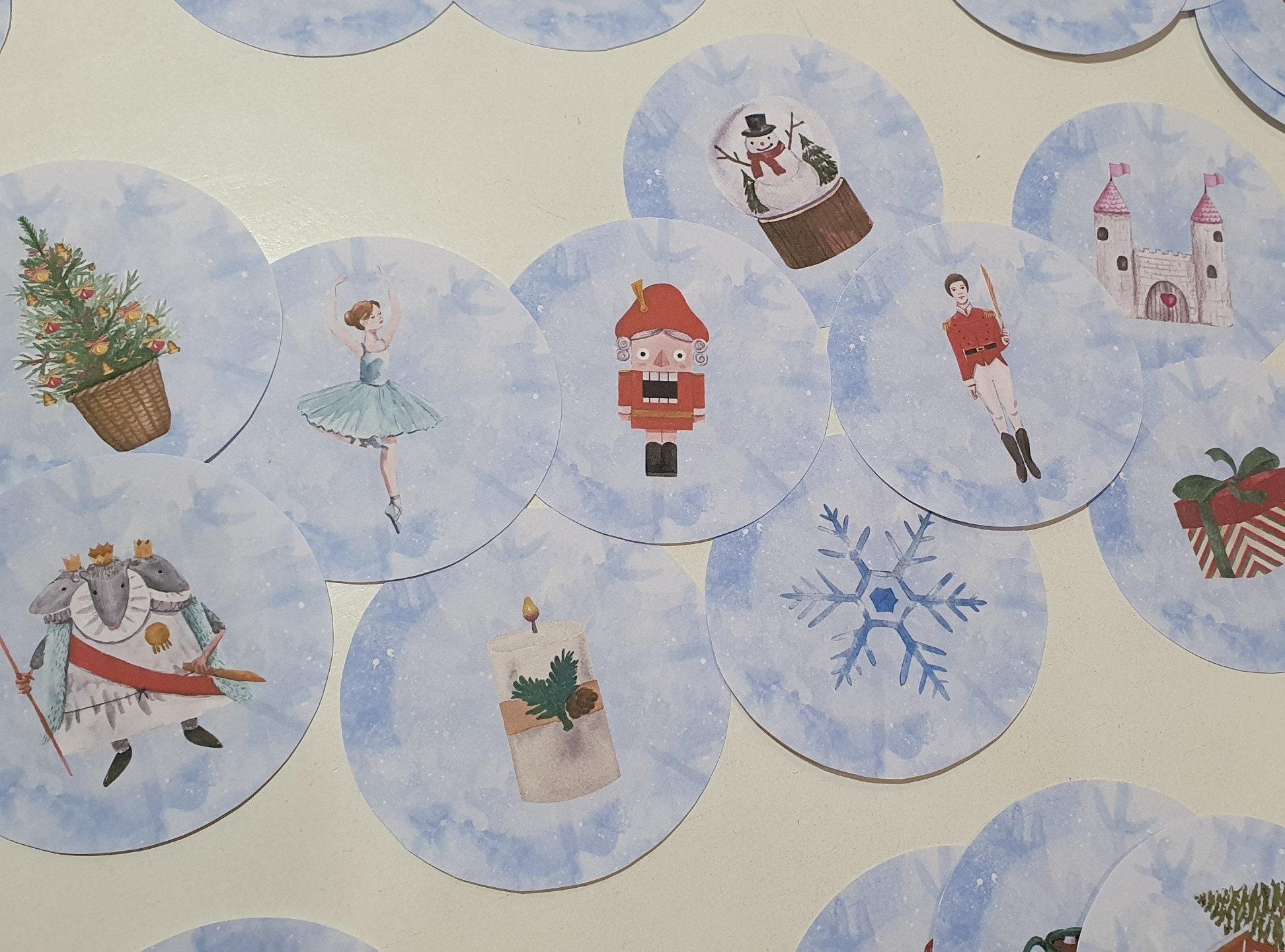 Winter Story Telling Cards, Printable Story Tokens, Imaginative Play ...