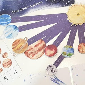 Solar System Activity Pack, Space Unit Study, Solar System Model and ...