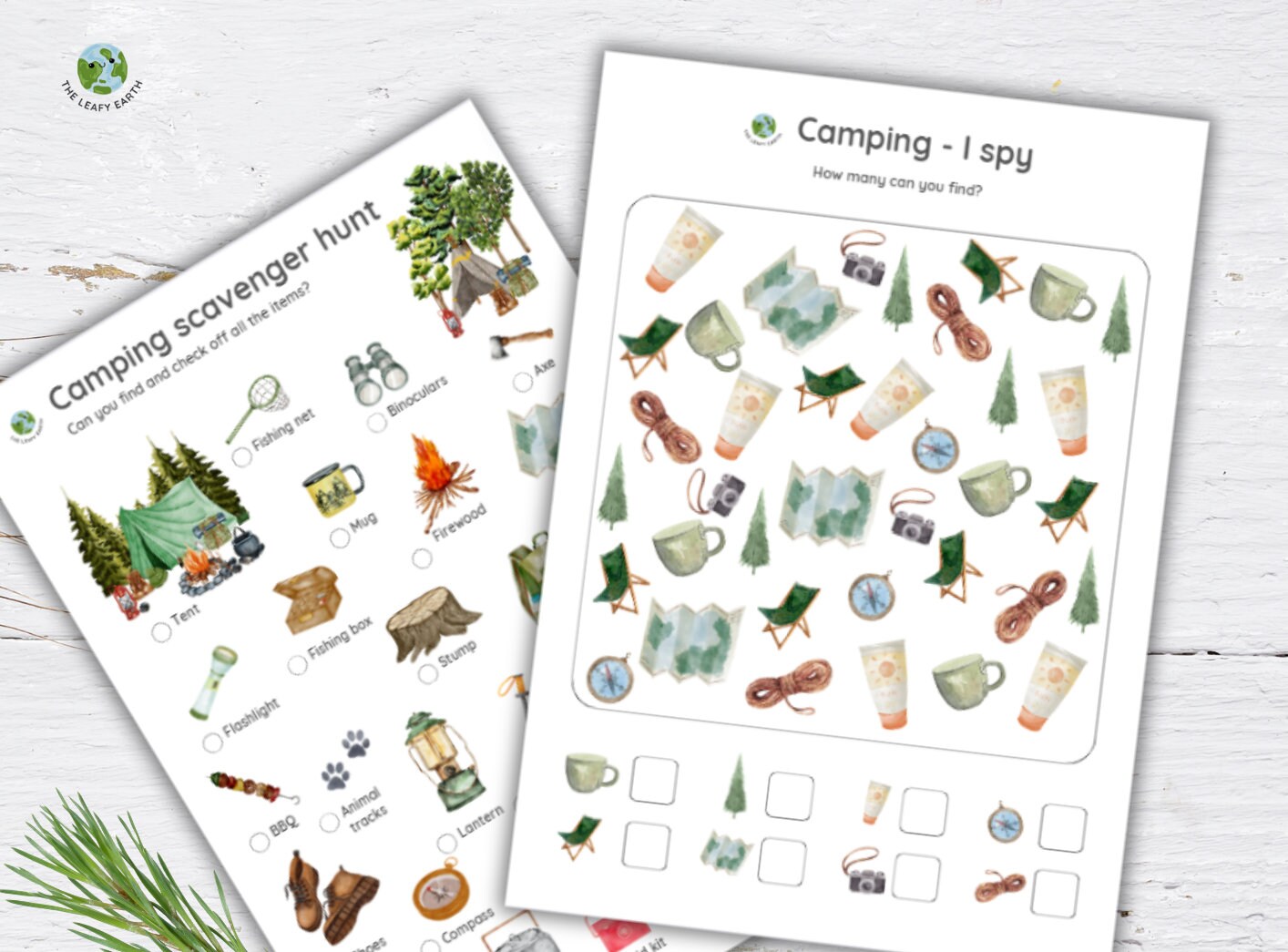 Camping Activity Pack, Nature Play, Craft Ideas, Activity Pack, Sensory ...