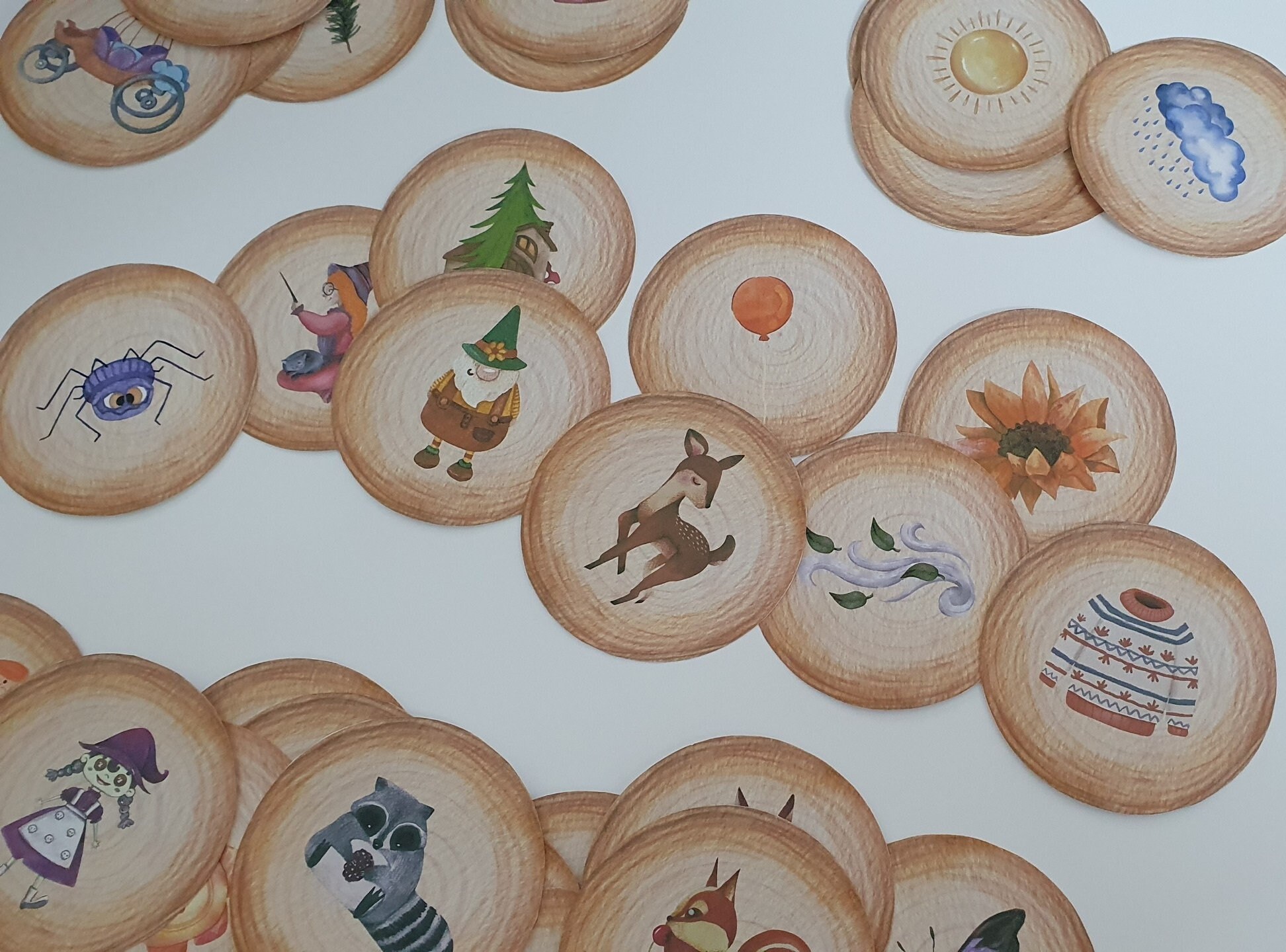 Autumn Story Telling Cards, Printable Story Tokens, Imaginative Play ...