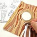 3D Woodland Tree Craft Coloring, Owl Squirrel Paper Craft, Printable ...